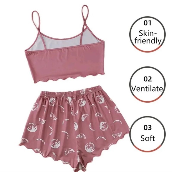 Intimates & Sleepwear | 5 Triple Moon Pjs New Large Pink 5 If Bundled ...